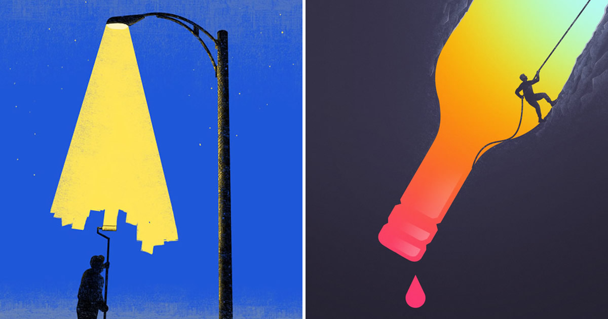 Artist Tang Yau Hoong Creates Brilliant Negative Space Artworks