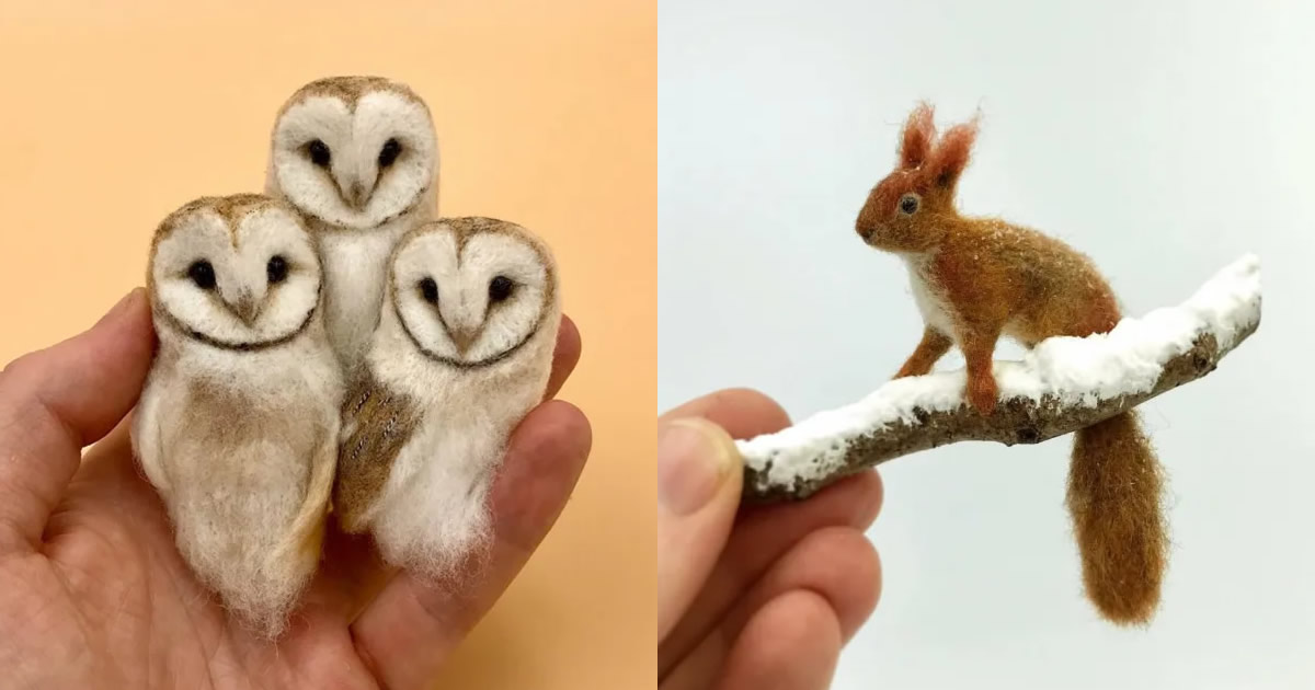 These Talented Artists Create Gorgeous Miniature Animal Sculptures