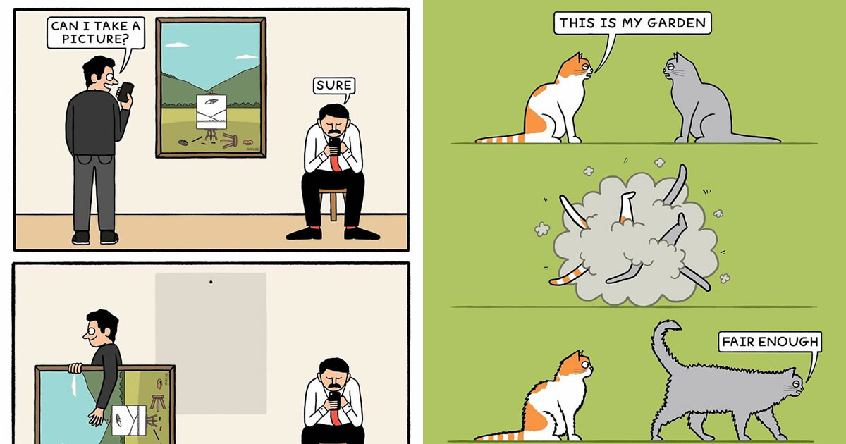 20 Quirky And Playful Illustrations By Steve Nelson - 121Clicks.com