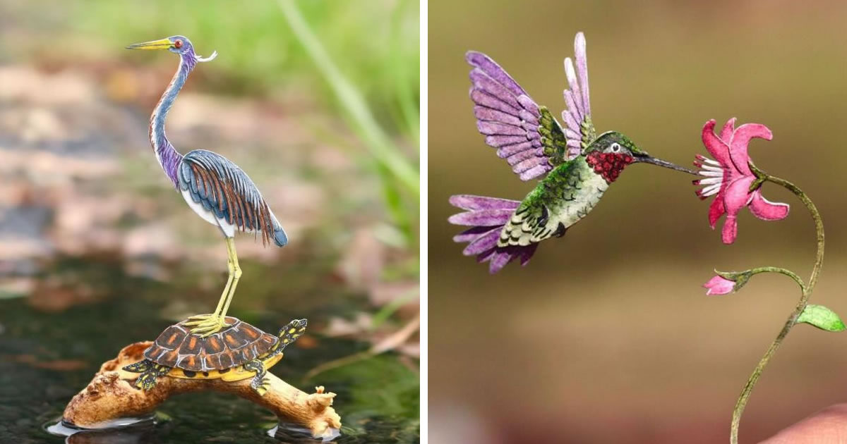 The Art Of Precision: Beautiful Paper Cut Miniatures By Nayan And Vaishali