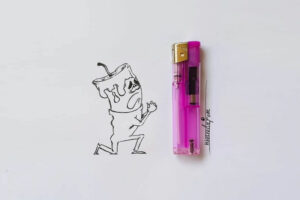 Artist Creates Funny Illustrations Where Real-Life Meets Playful Drawings