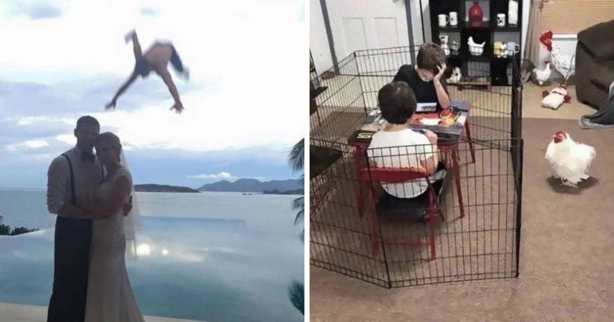 30 Funny And Unexplained Photos That Will Keep You Guessing