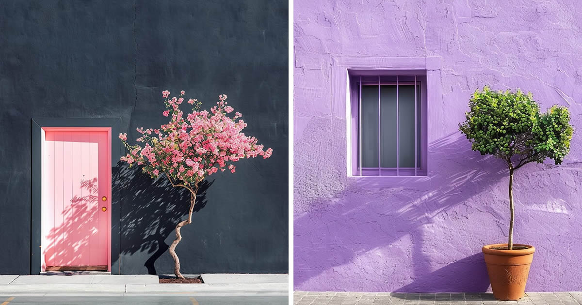 The Art of Minimalism: Vibrant Windows and Doors by German Photographer ...
