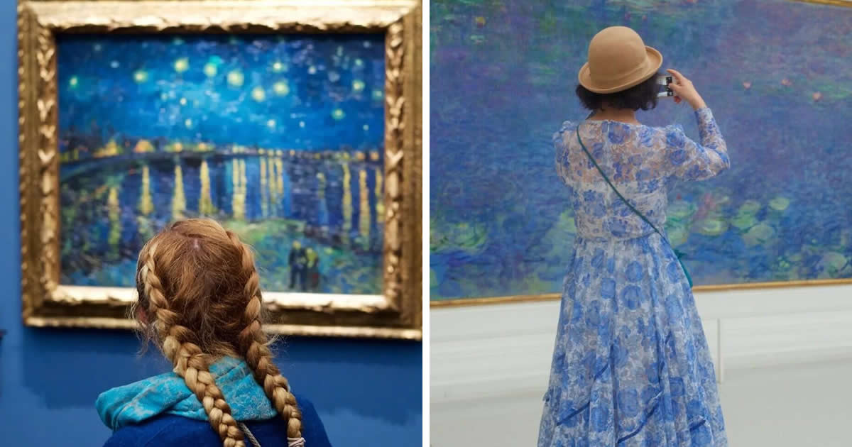 Photographer Stefan Draschan Captures Museum Visitors Who Unknowingly ...