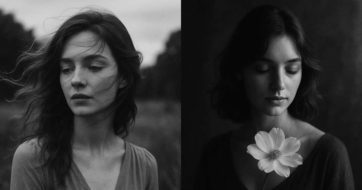 ChatGPT Prompts for High-Contrast Black and White Portraits