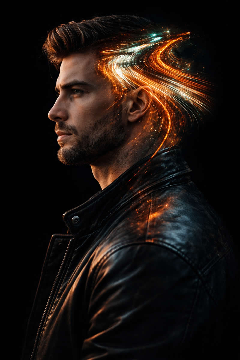 16 Google Gemini AI Prompts to Create Cinematic Male Model Portraits ...